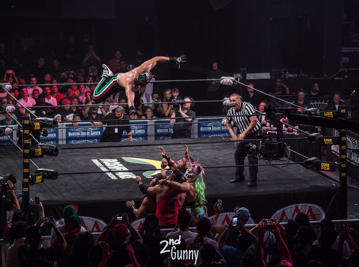Lucha Libre AAA Event at Madison Square Garden, NY - Schramm Marketing ...